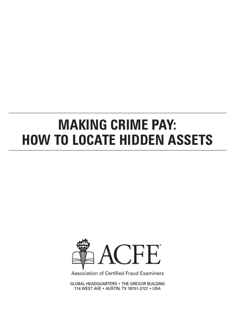 Making Crime Pay 2016 - Update | PDF | Debits And Credits | Expense