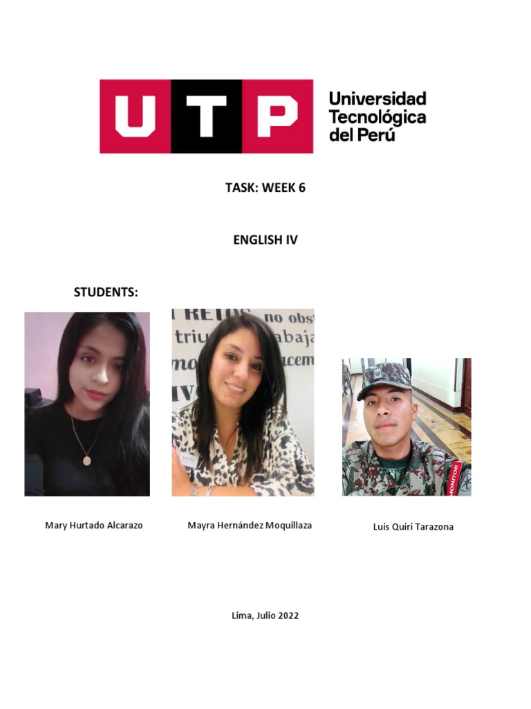 WEEK 6 - Dialogo Escrito | PDF