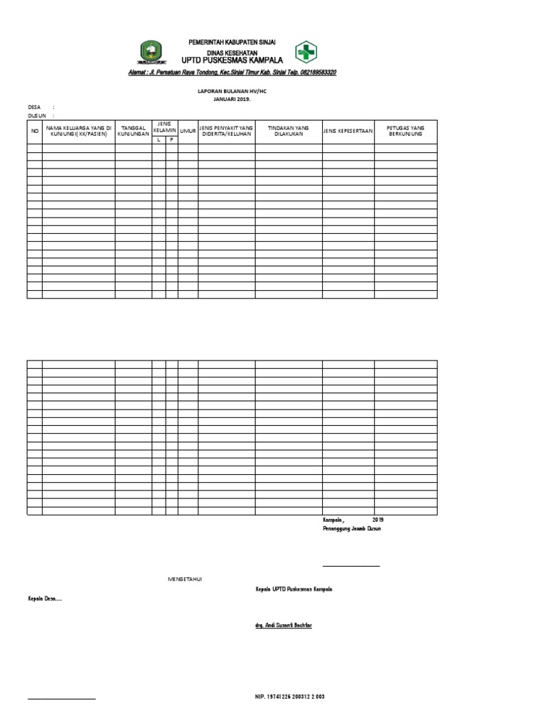 Laporan HV Dan HC | PDF