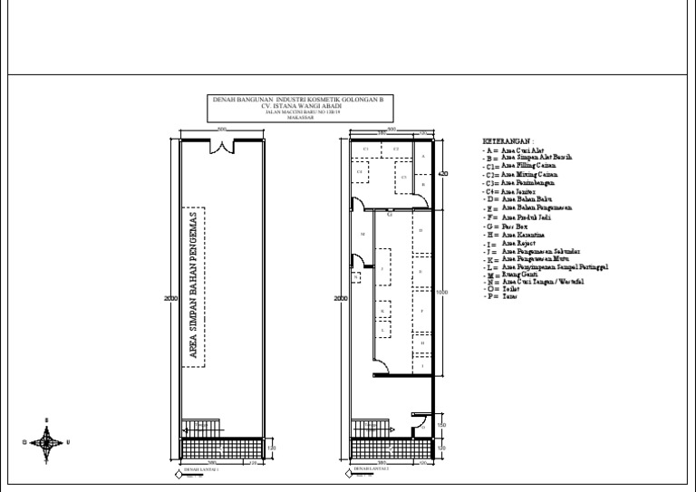 Industrial Cosmetics Floor Plans | PDF