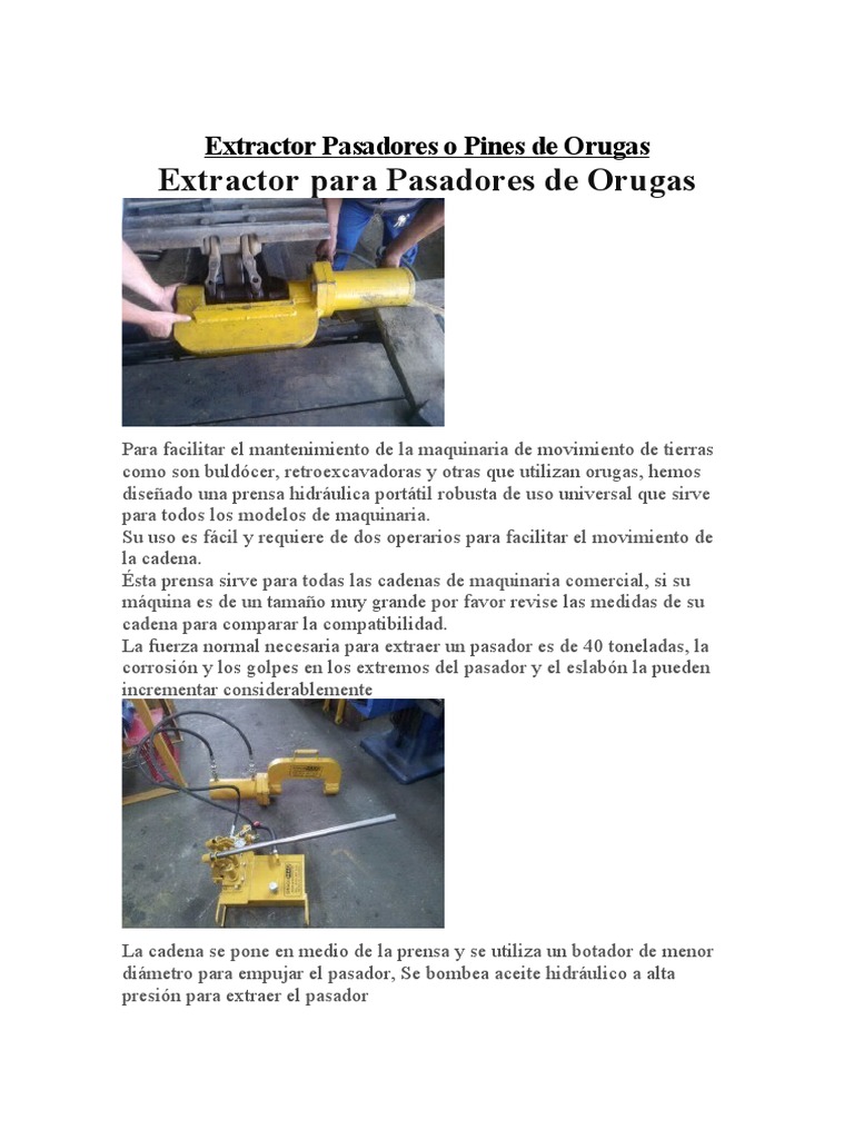 Extractor 22 | PDF | Presión | Máquinas