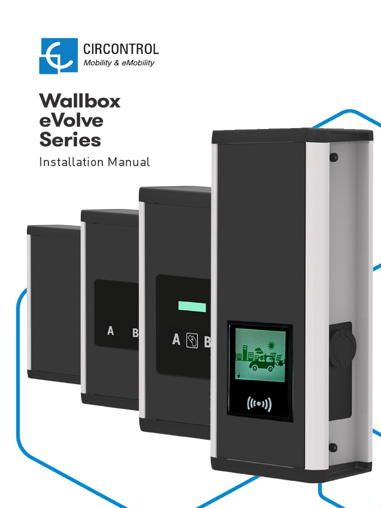 Installation Manual Circontrol EVolve Smart | PDF | Electrical Connector | Electromagnetism