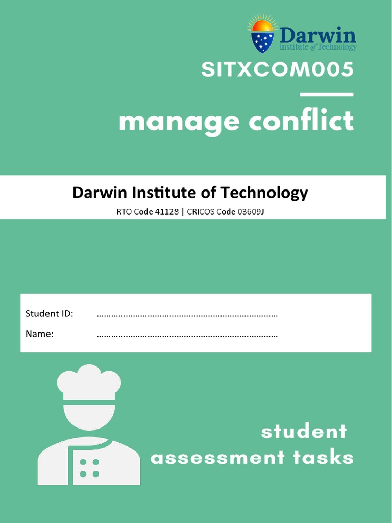 1.SITXCOM005 Student Assessment Tasks | PDF | Mediation | Nonverbal Communication