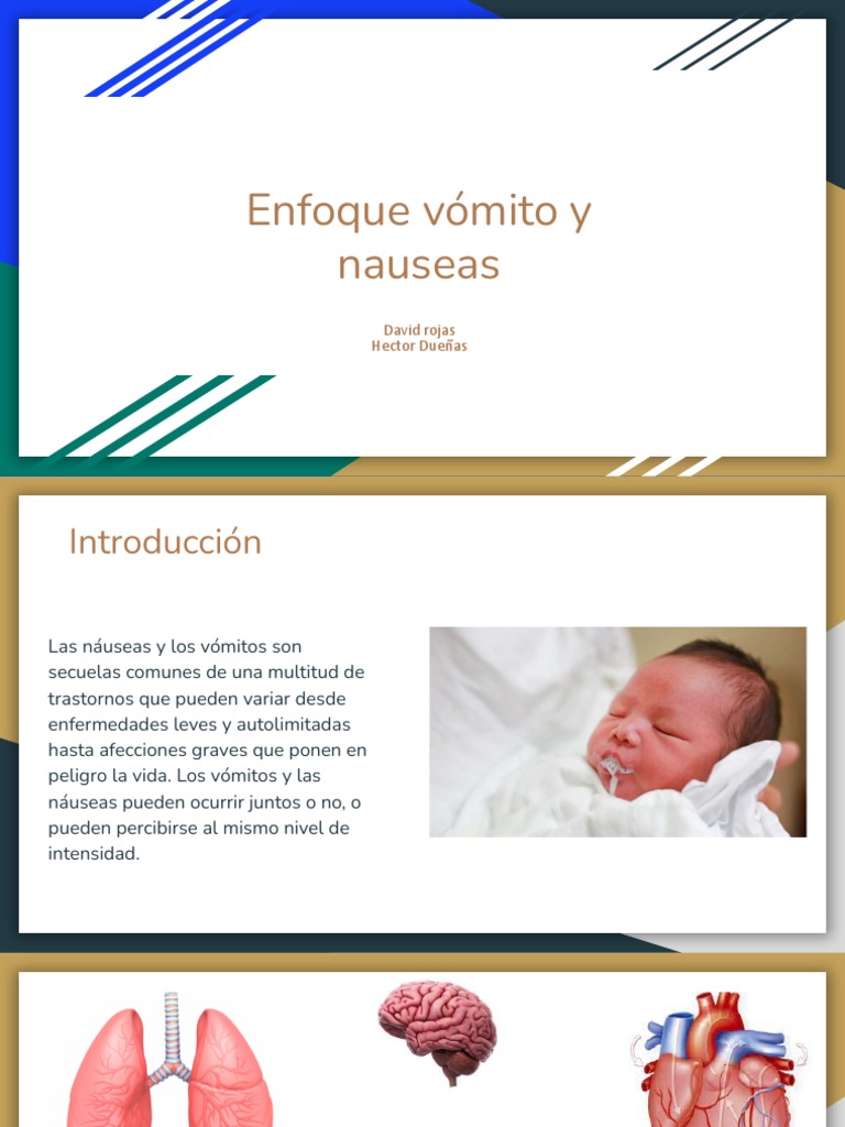 Enfoque Vomito | PDF | Vómitos | Diarrea