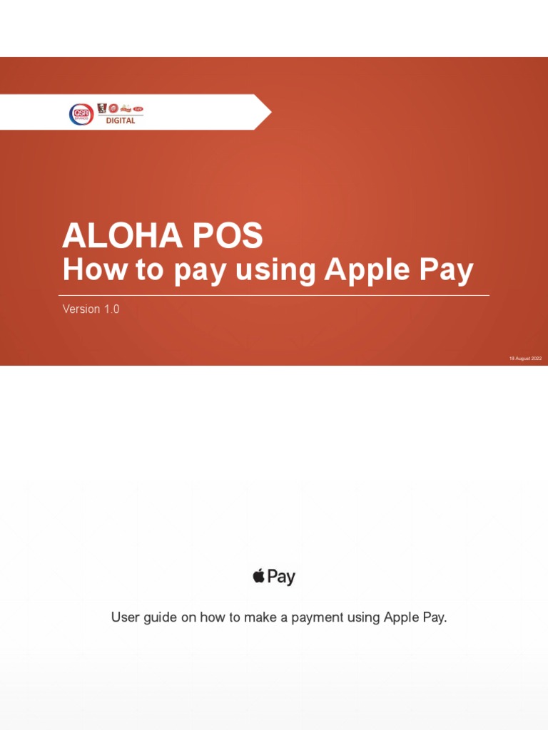How To Pay Using Apple Pay | PDF