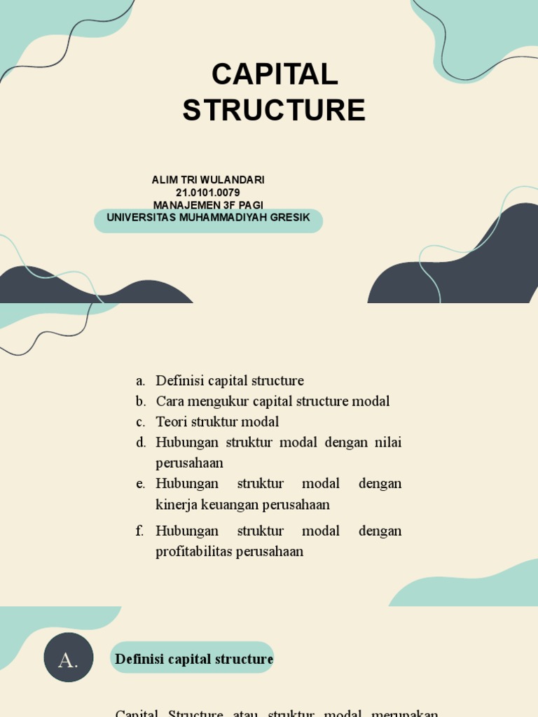 MNJ Keuangan Capital Structure | PDF