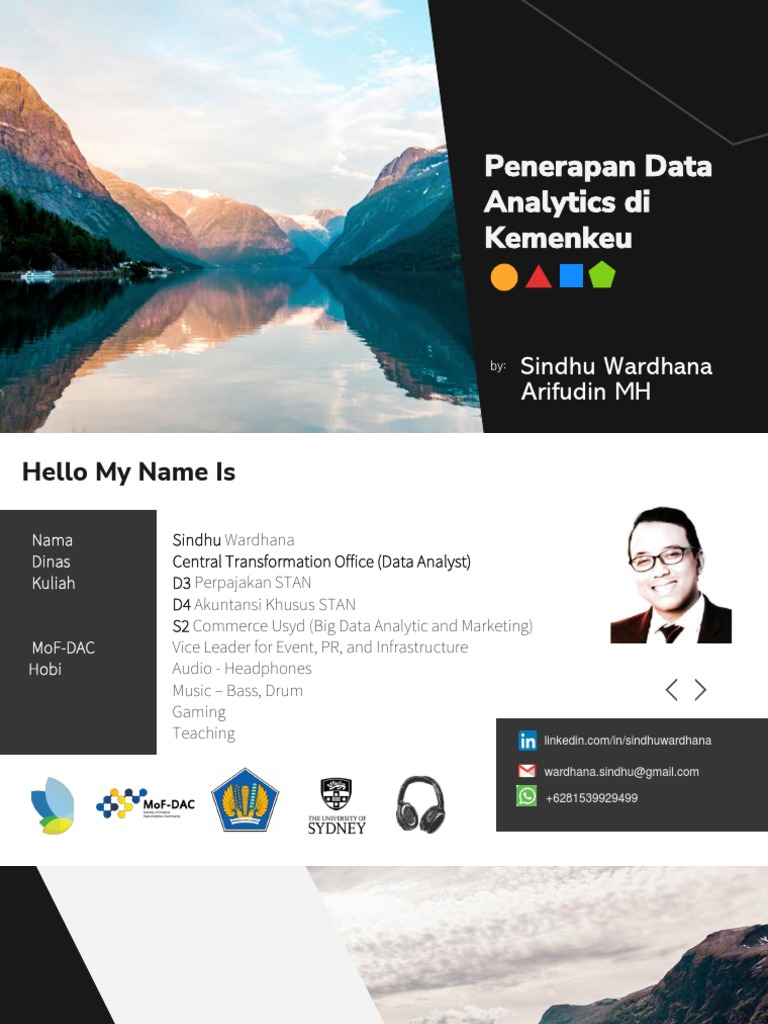 Data Analytic Application in Mof - Why and How To | PDF | Analytics ...