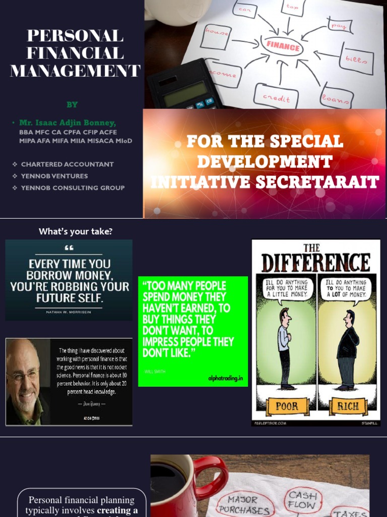 Personal Financial Management Guide | PDF | Investing | Debt