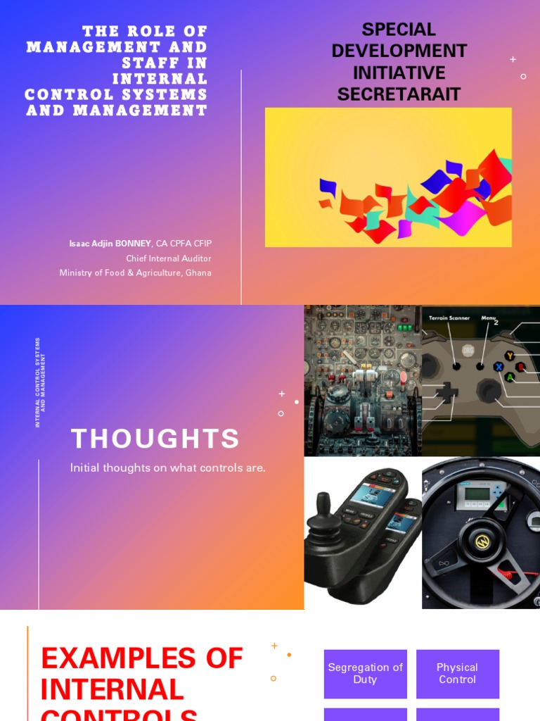 The Role of Management and Staff in Internal Control | PDF | Internal ...