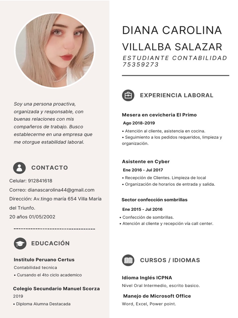Alumna Destacada: Diana Carolina Villalba | PDF