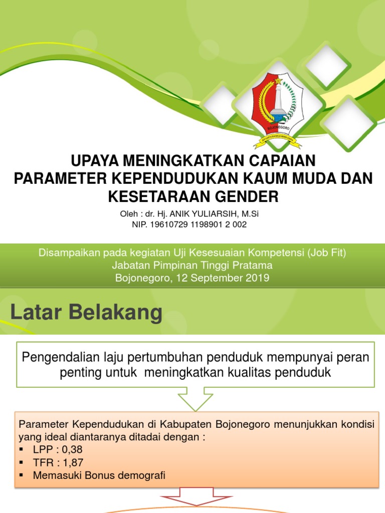 Paparan Makalah Job Fit | PDF