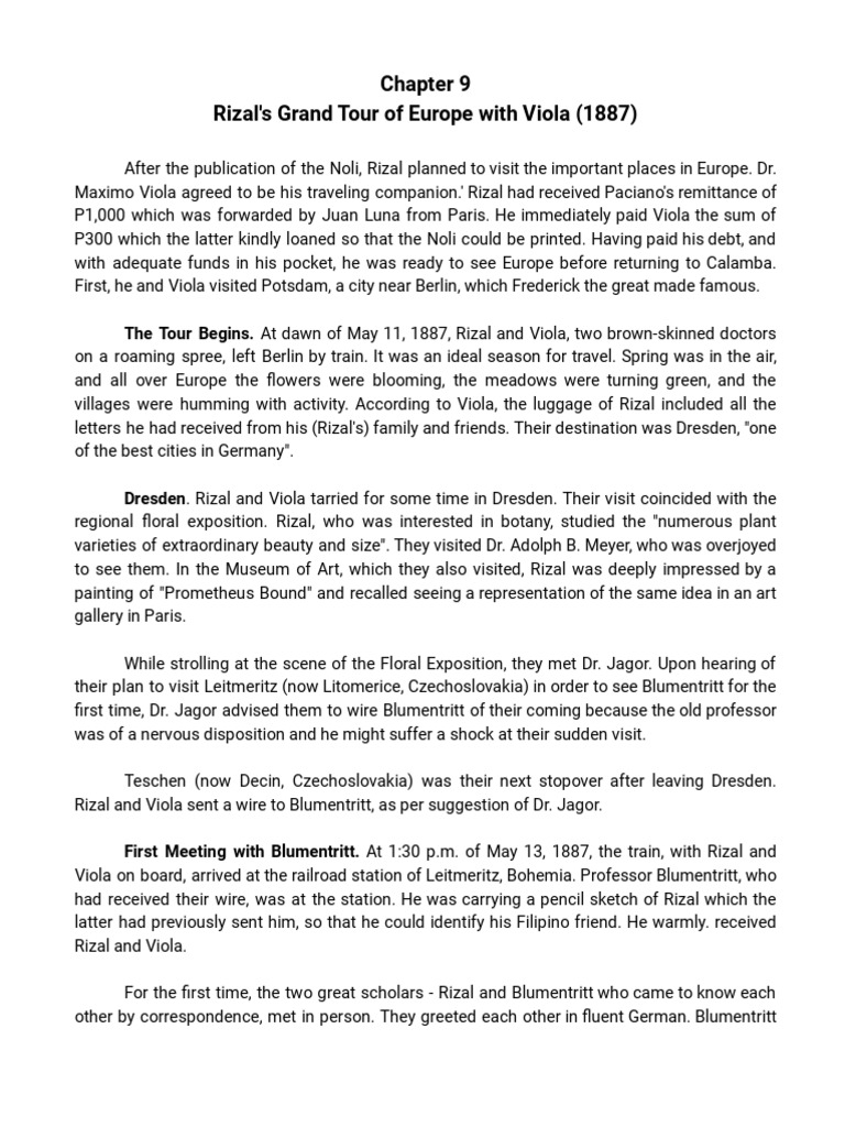 Chapter 9 & 10 (RIZAL) | PDF