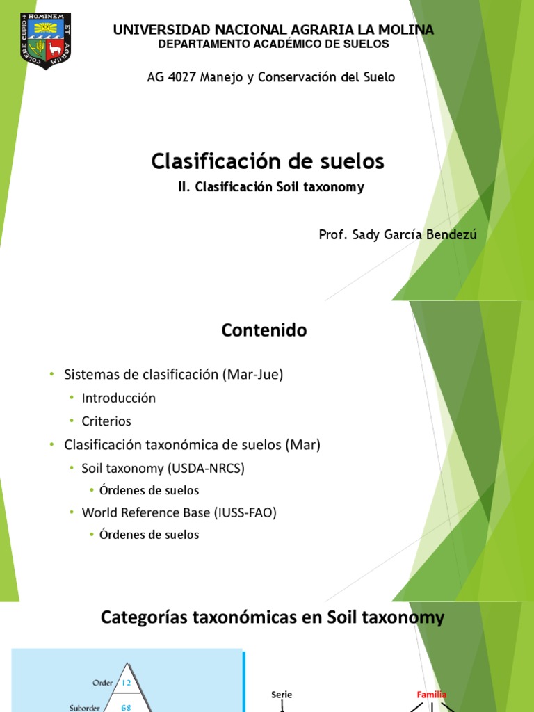 4 Clasificación Soil Taxonomy | Descargar gratis PDF | Ciencias fisicas ...