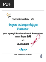 VDA Volume 2 Appendix 2 Trigger Matrix Espanol | PDF | Informática
