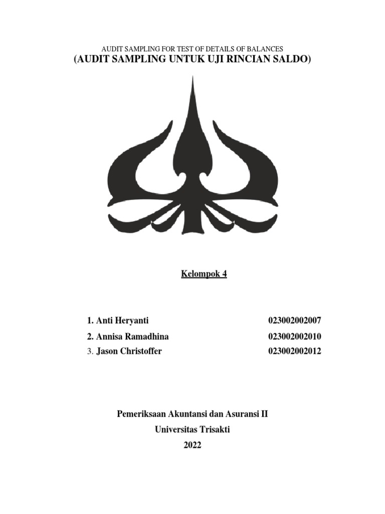 Kelompok 4 Audit II - Resume Chapter 17 | PDF