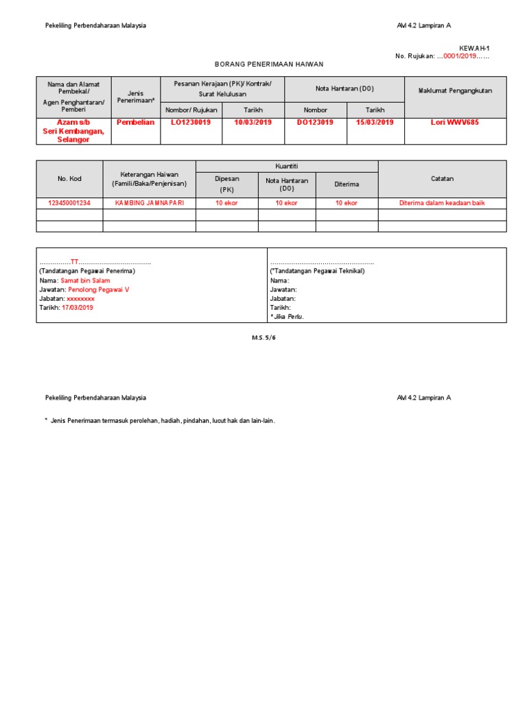 Am 4.2 Kew - Ah-1 Terima | PDF
