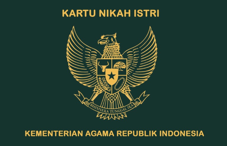 Cover Kartu Nikah Istri | PDF