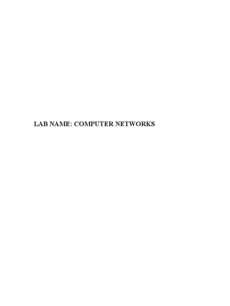 CN Lab Manual | PDF | Hypertext Transfer Protocol | Internet Protocol Suite