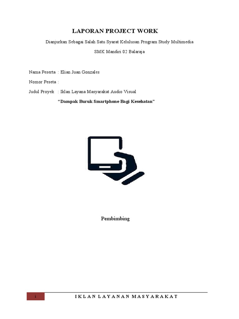 Iklan Layanan Masyarakat Audio Visual | PDF