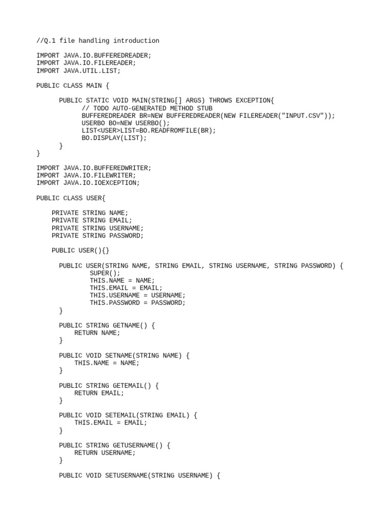 Java Streams Mandatory Pdf User Computing Java Programming Language 