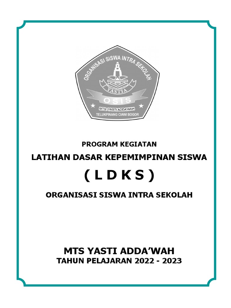 Program LDKS OSIS MTS Yasti 2022-2023 | PDF