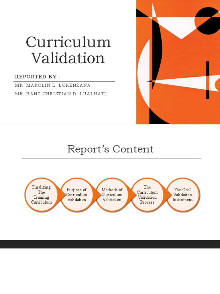 Curriculum Validation | PDF | Curriculum | Evaluation