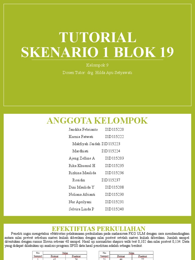 Tutorial Skenario 1 Blok 19 | PDF