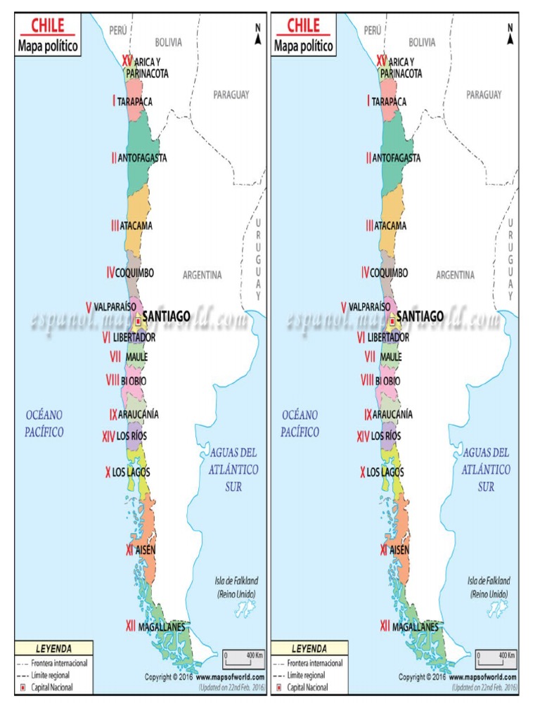 Mapa de Chile | PDF