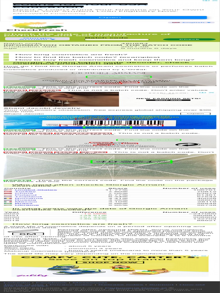 Giorgio Armani Batch Code Decoder, Check Cosmetics Production Date ...