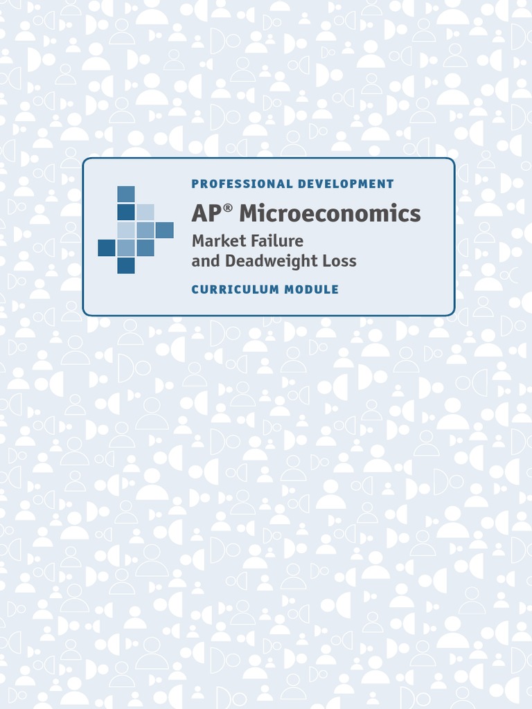 AP Microeconomics Market Failure Deadweight Loss Curriculum Module ...