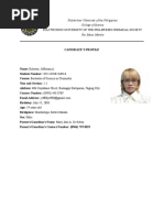 Letter of Intent For Shifting Courses Template | PDF