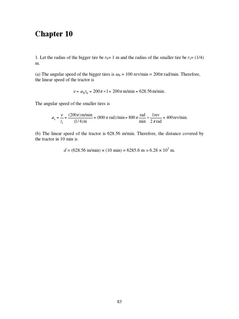 ISV SM Ch10 | PDF | Acceleration | Velocity