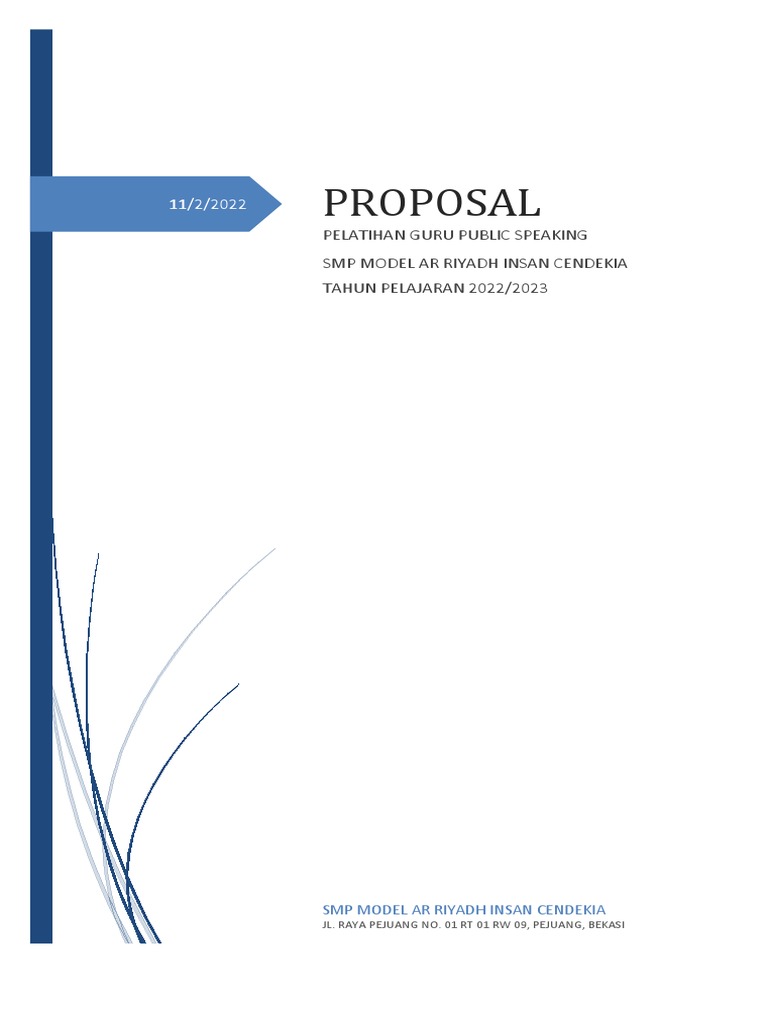 Proposal Pelatihan Guru Ps | PDF