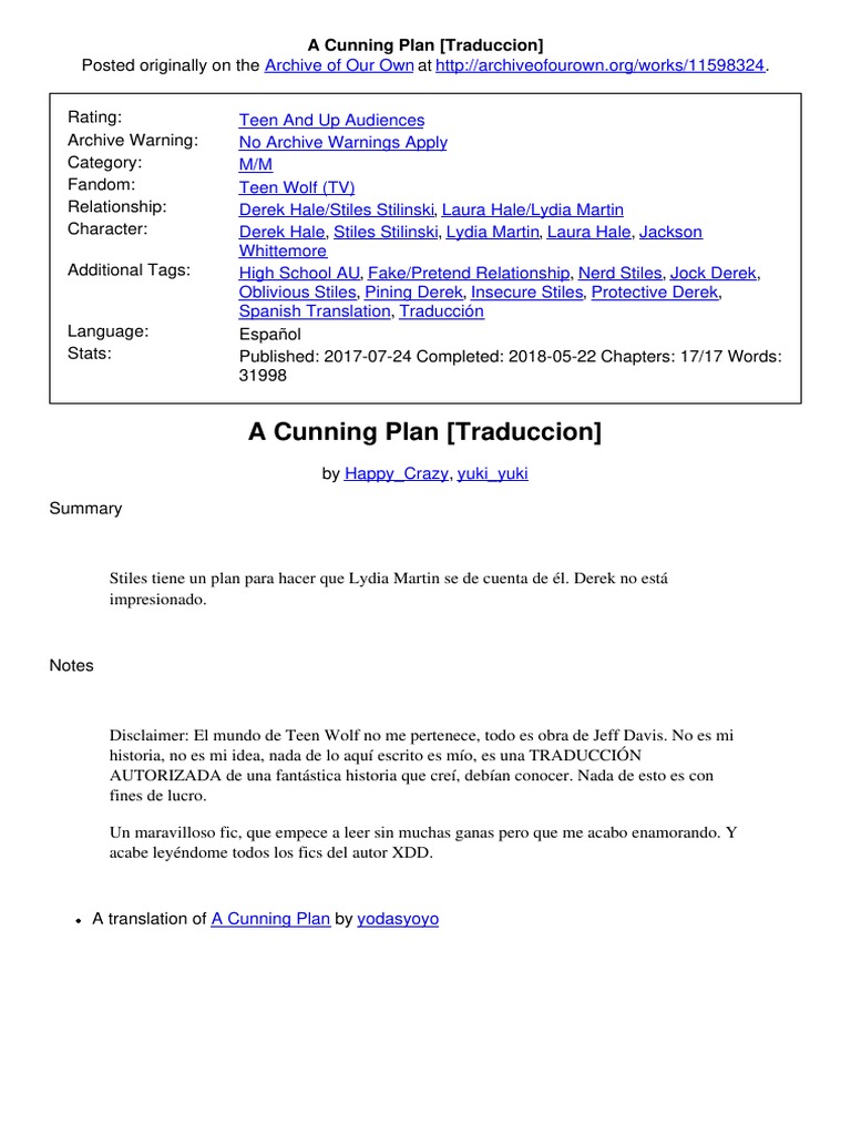 A Cunning Plan | PDF | Verdad
