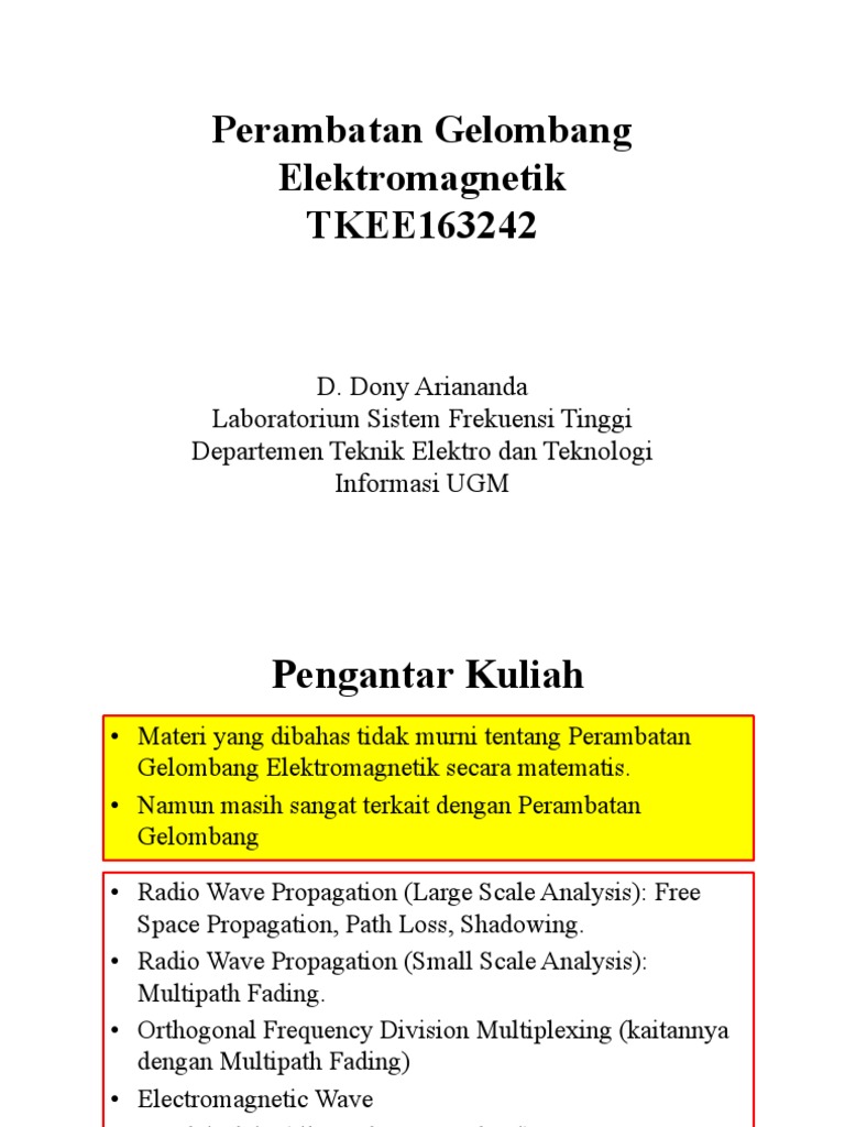 01 Large Scale Analysis Propagation Model Pdf 