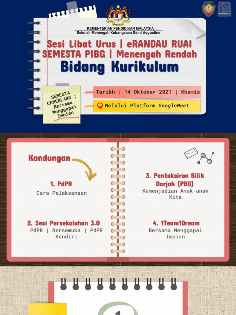 Sesi Libat Urus PIBG - Menengah Rendah | PDF