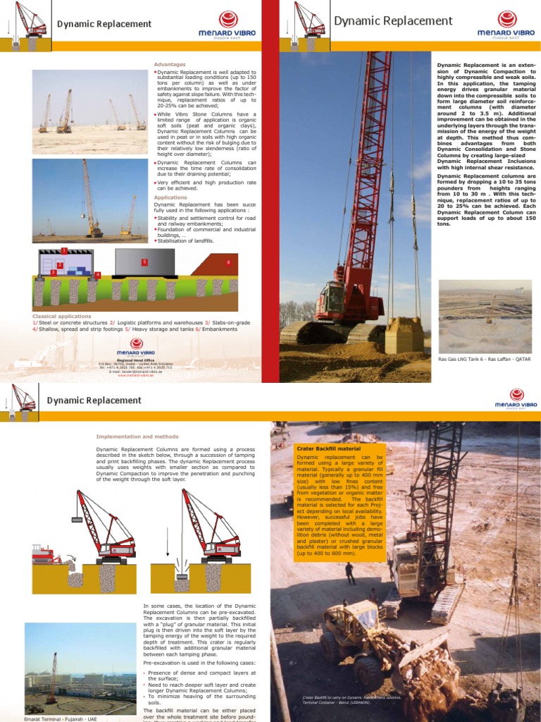 3 Dynamic Replacement | PDF | Soil | Civil Engineering
