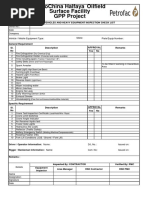 Form Air Compressor Pre Start Inspection Check List | PDF