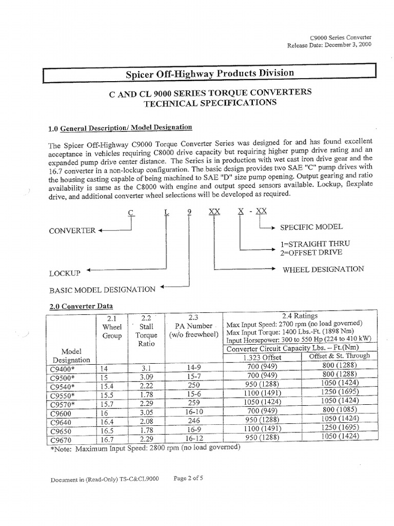 C9000 Dana | PDF