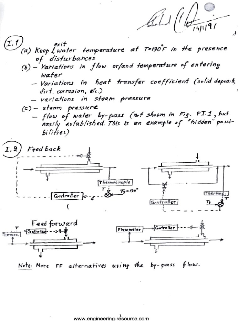 IPC Solution Chapter 1 | PDF | Process Engineering | Systems Theory