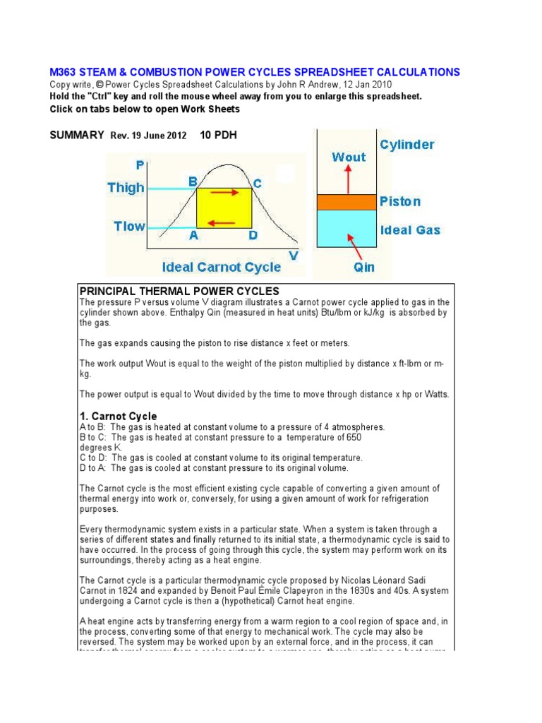 Turbine Engine Calculation | Download Free PDF | Fuel Efficiency ...