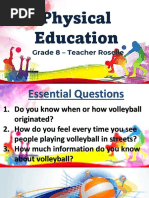 Volleyball Quiz Questions and Answers | PDF | Volleyball | Leisure