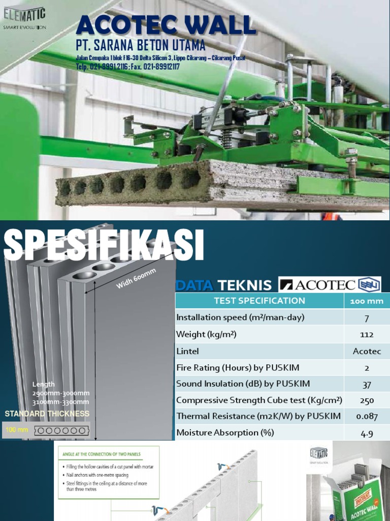 Master Presentation Acotec | PDF | Building Engineering | Building Technology