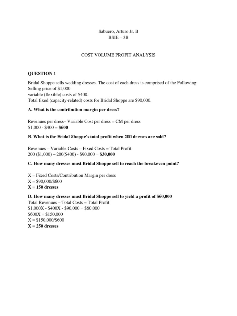 CVPA Quiz | PDF | Economies | Microeconomics