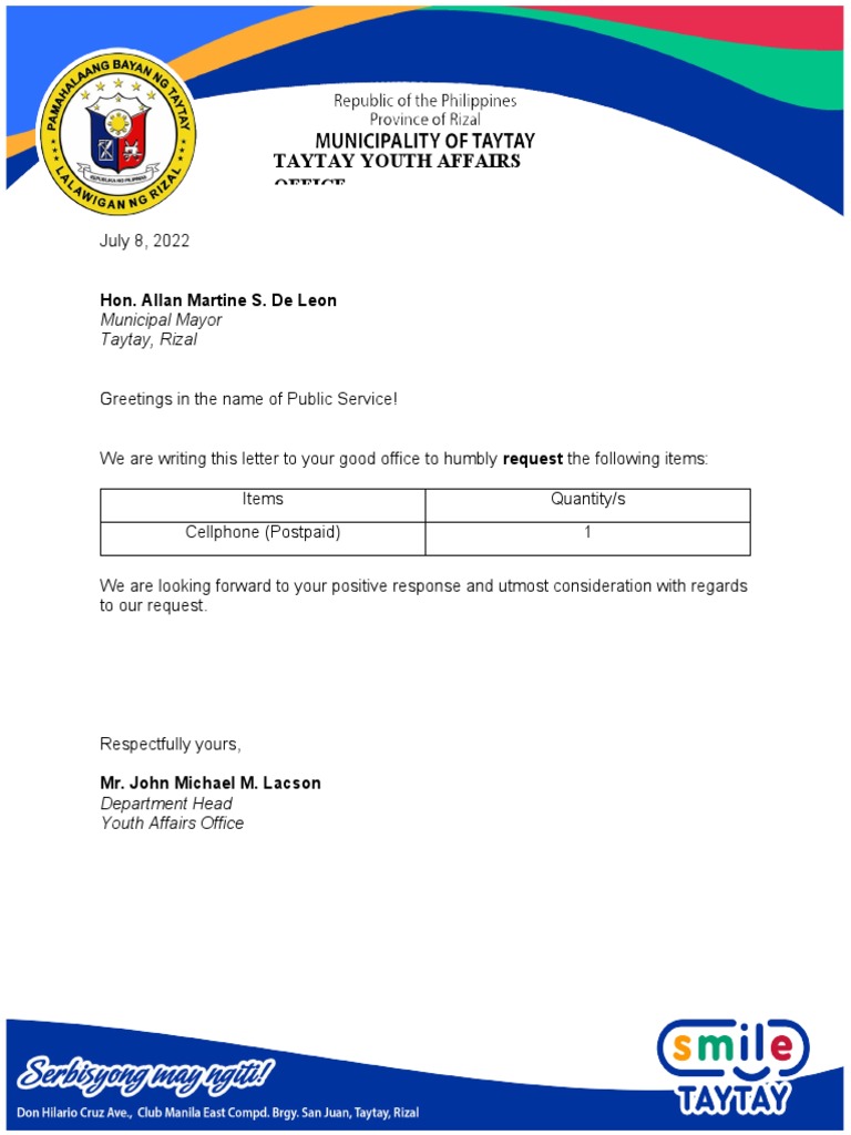 Request for Phone | PDF