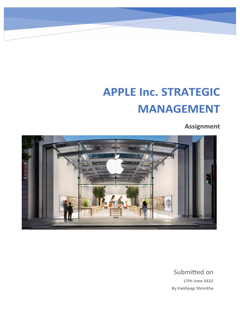 Apple Inc. Strategic Management Analysis | PDF | Apple Inc. | Ios