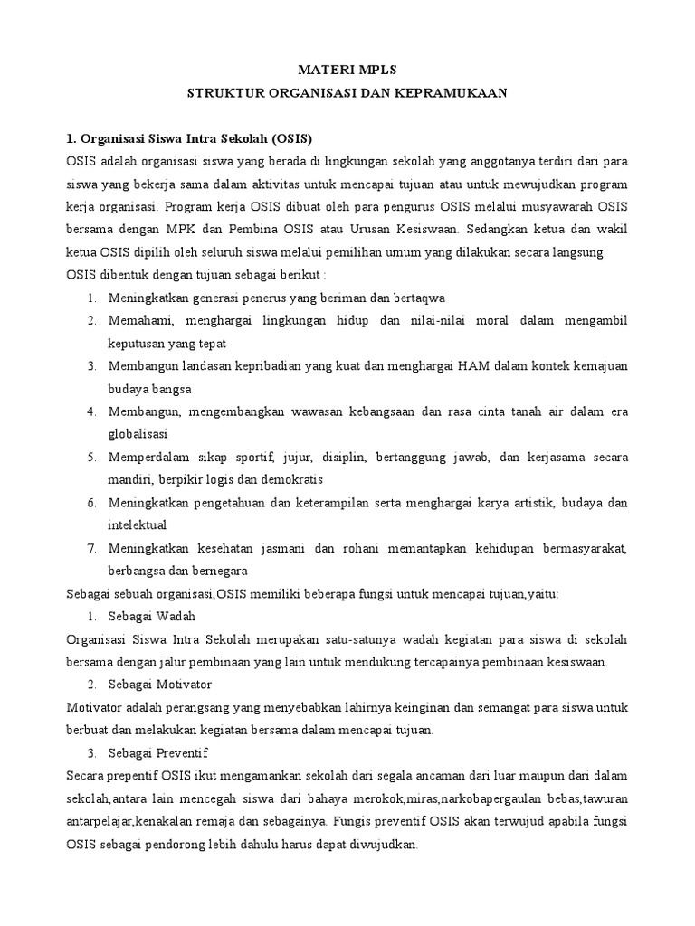 Materi Mpls Tentang Struktur Organisasi | PDF Materi Mpls Tentang Struktur Organisasi | PDF