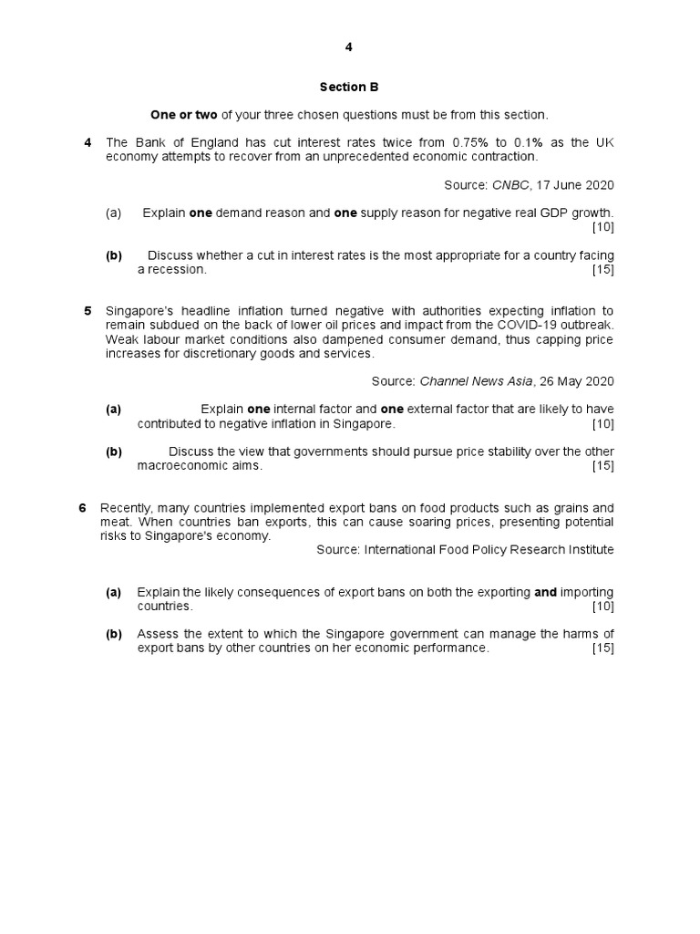 2022 TJC H2 Prelim Paper 2 Question Paper - Docx-4 | PDF