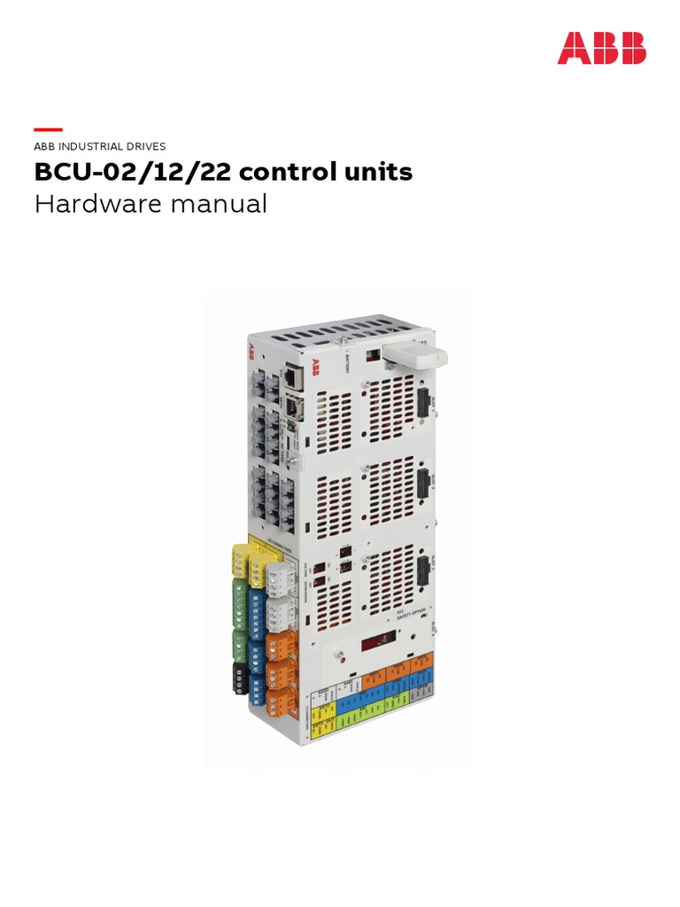 BCU-02/12/22 Control Units: Hardware Manual | PDF
