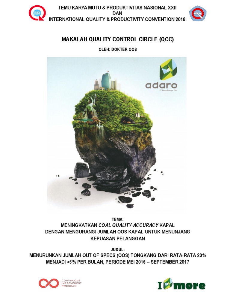 9.5. QCC DR OOS - PT Adaro Indonesia | PDF